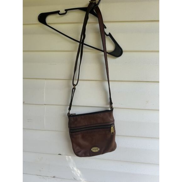Fossil | Bags | Fossil Explorer Mini Crossbody Shoulder Bag Smooth ...